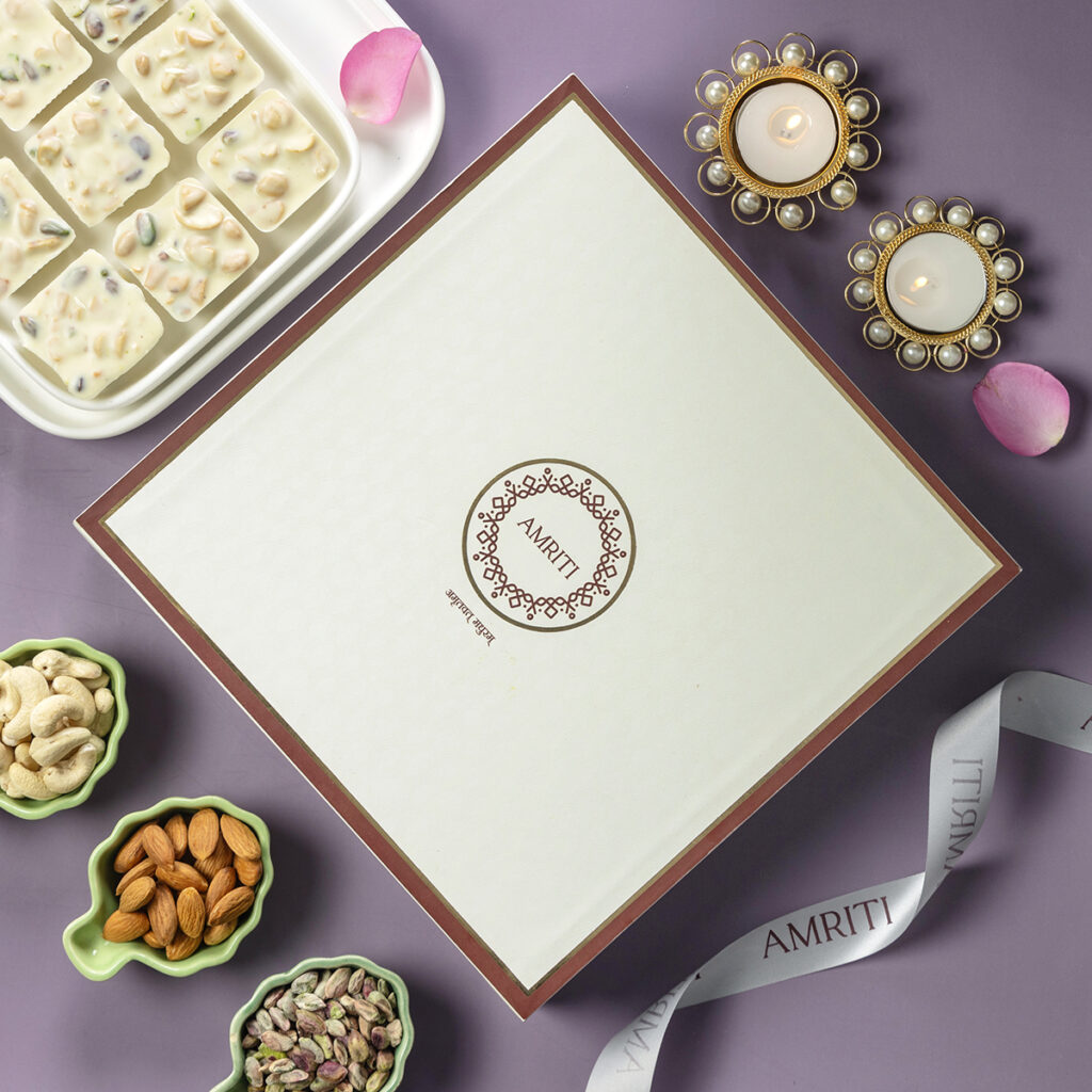 White Chocolate Barfi - Amriti