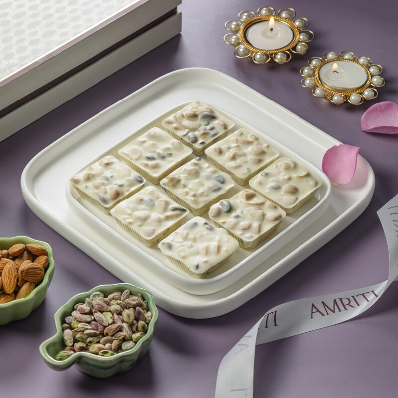 White Chocolate Barfi - Amriti