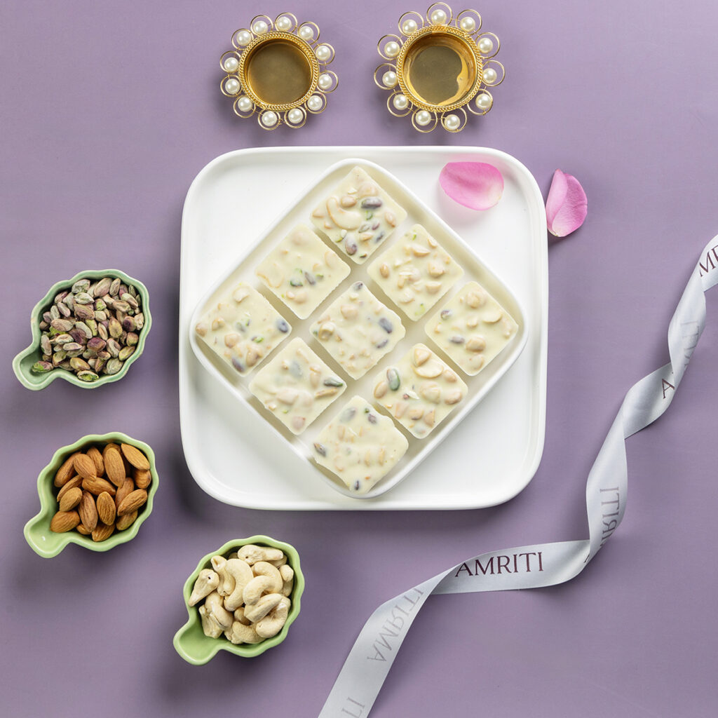 White Chocolate Barfi - Amriti